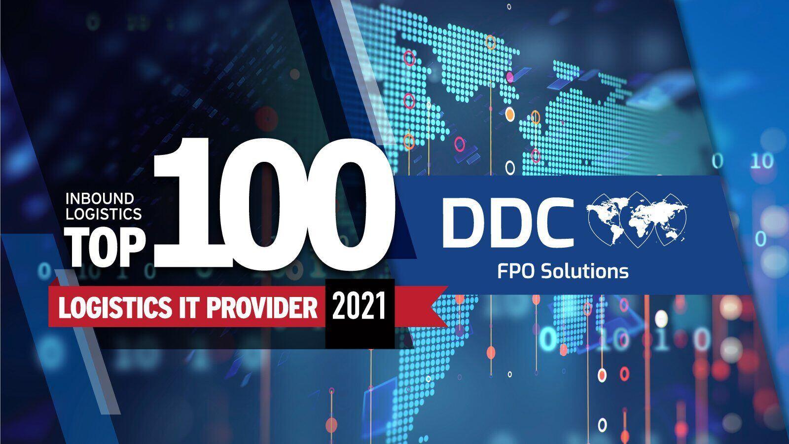 DDC FPO is Named to Inbound Logistics' Top 100 IT Providers for ...